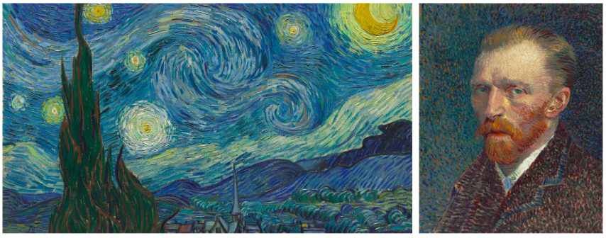 The Camera, Van Gogh and "The Starry Night" - by Trungphan2