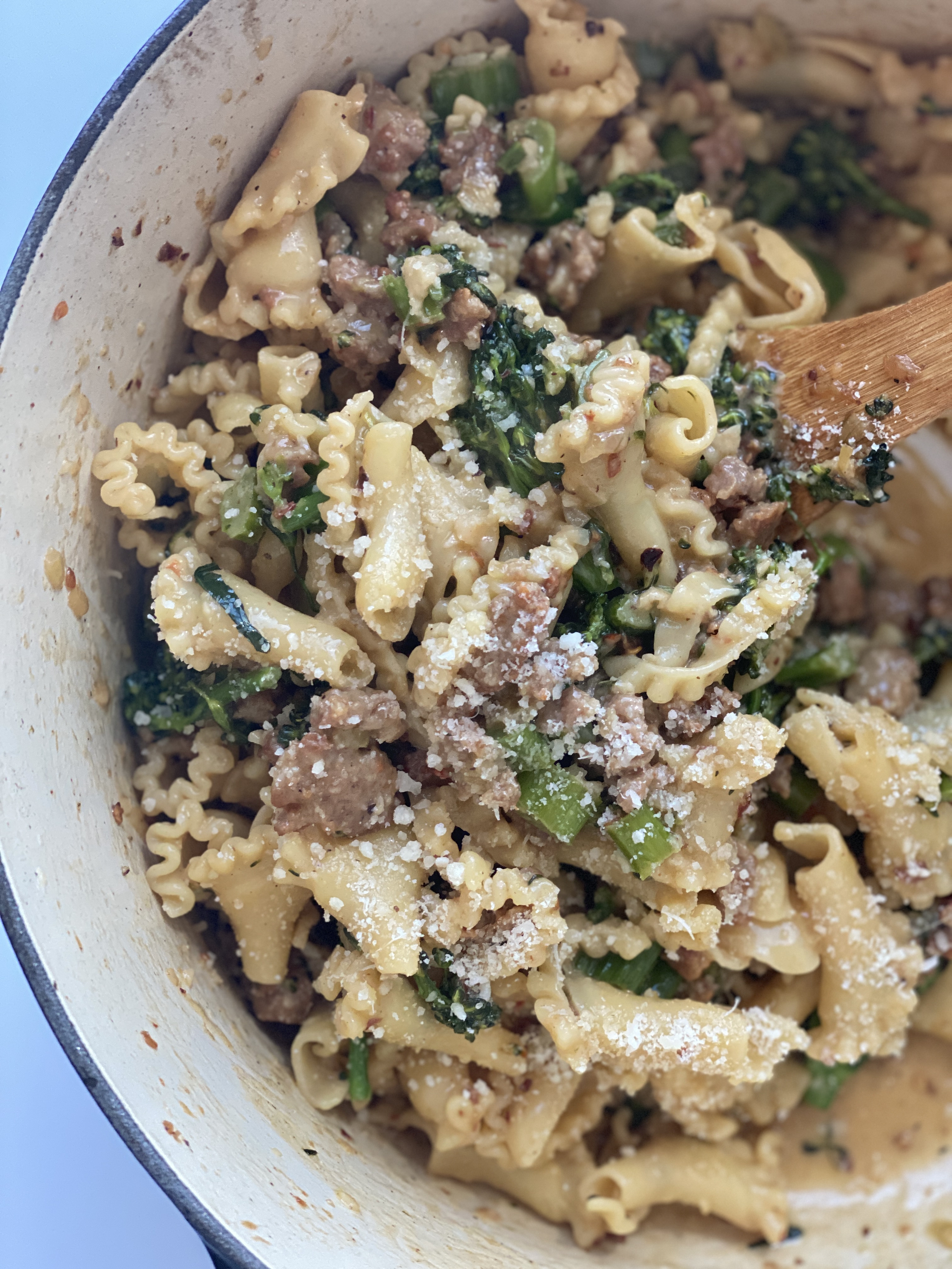 Sausage Pasta - by Mya Allen - Fed Up.