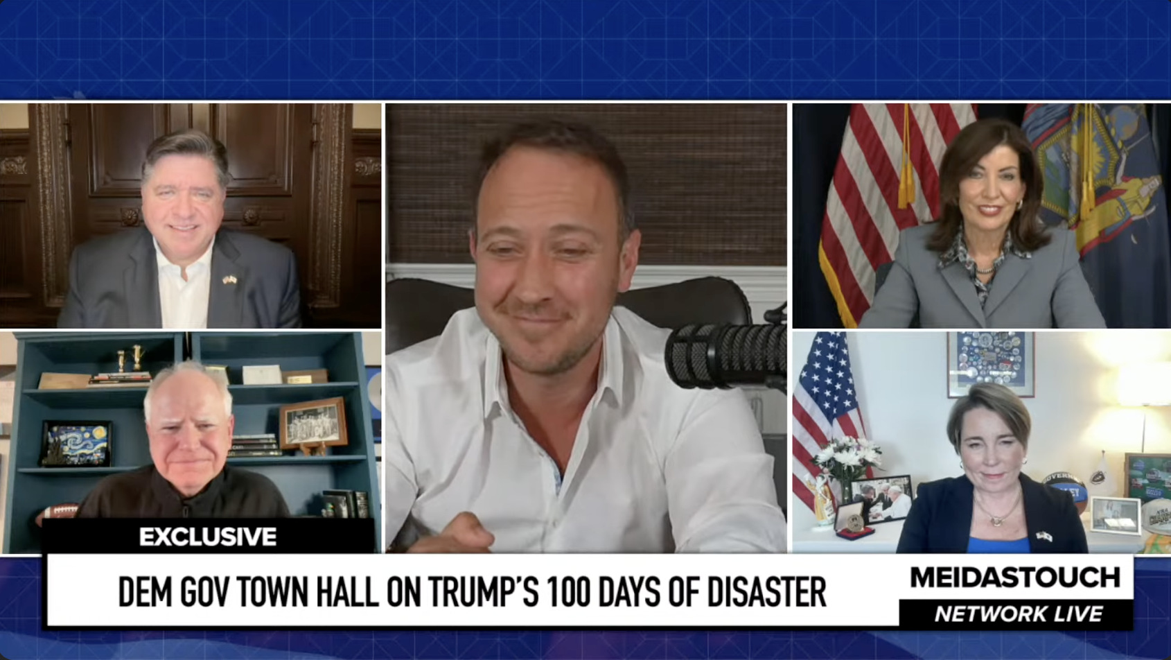 MeidasTouch Dem Gov Town Hall Reaches #1 Stream on All of YouTube