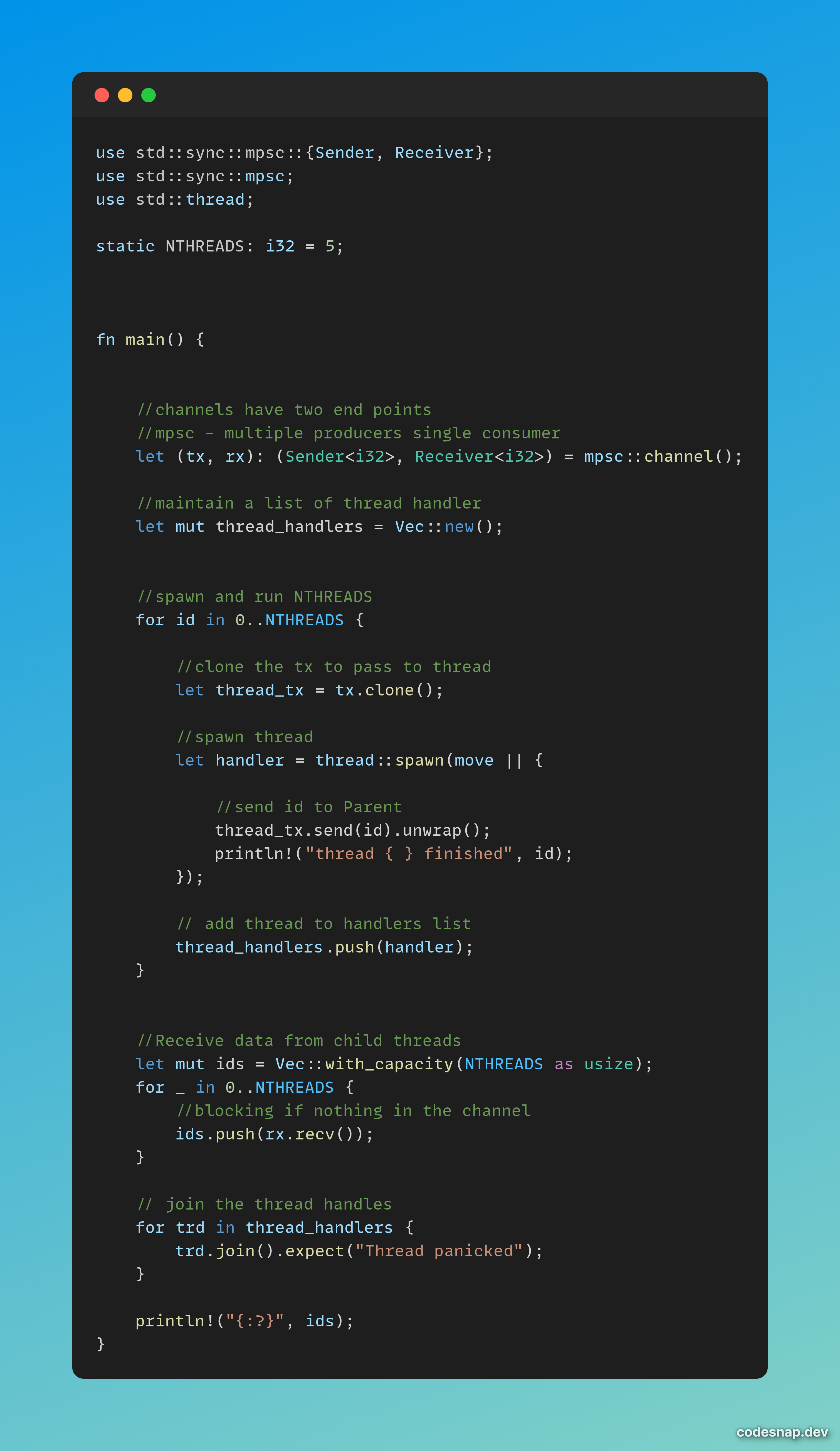 Understanding Multithreading and Channels in Rust