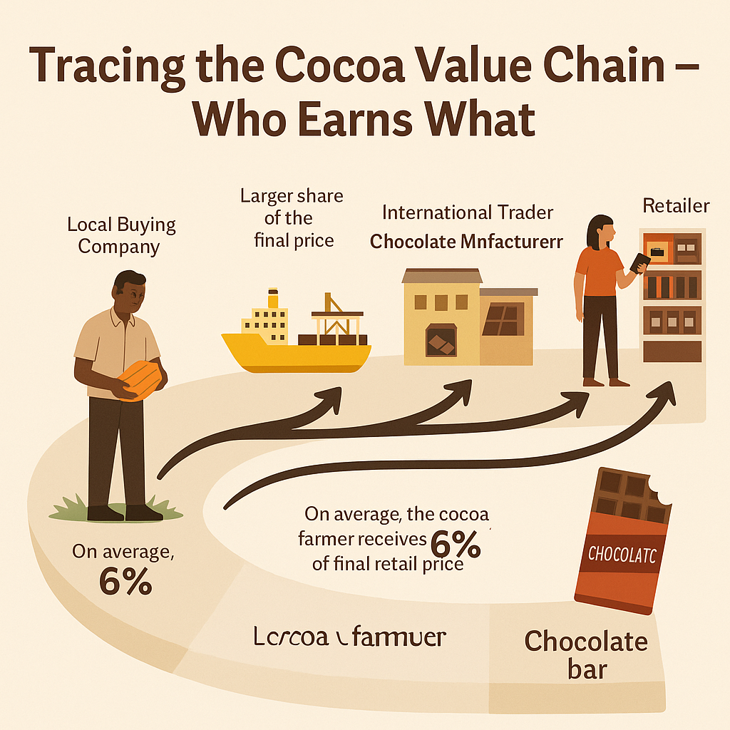 Part 3: Tracing the Cocoa Value Chain – Who Earns What?