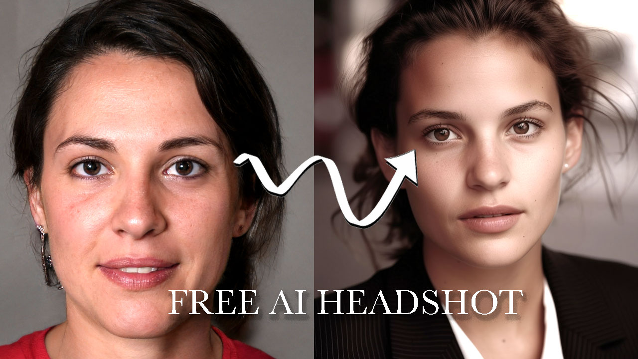 Your Free AI headshots. No need for a photographer