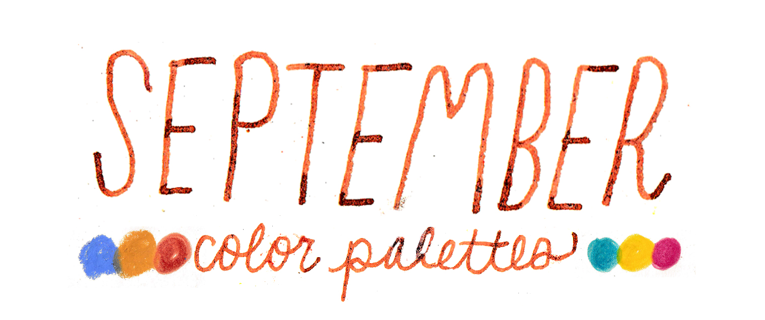 September Color Palettes - by Beth Spencer