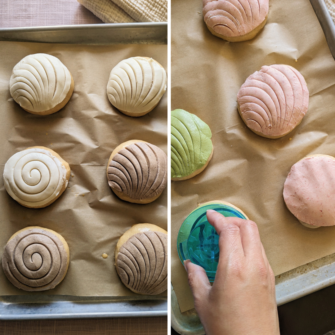 a guide to baking conchas - by channey - concha emoji