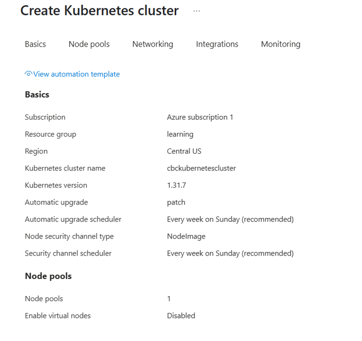 Deploy Custom Image In To Azure Kubernetes From Azure Container Registry Using Docker And Azure Cli