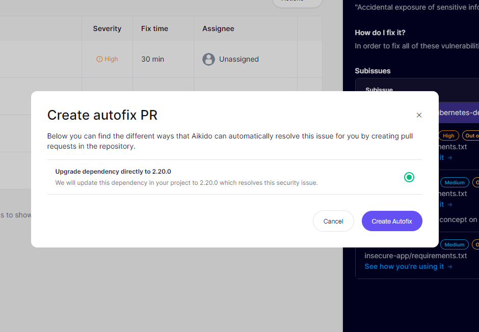 Comparing Aikido and Snyk for SCA Scanning