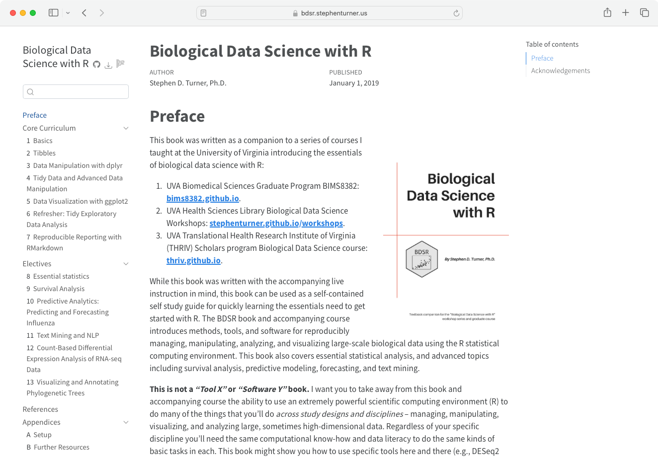 Writing a book with Quarto - by Stephen Turner
