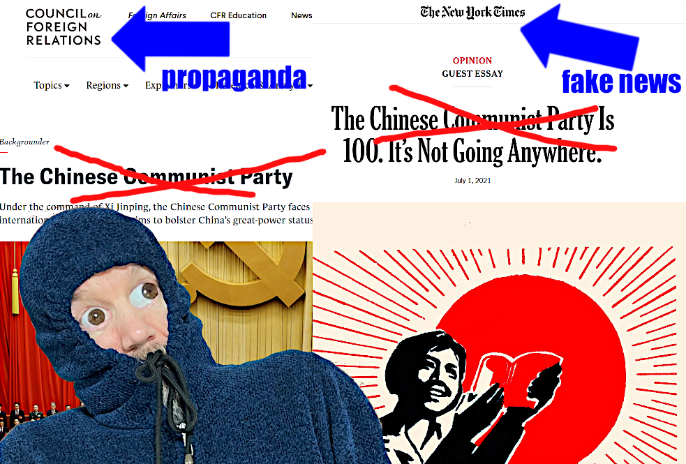 CHINA: "Stop Saying CCP, It's CPC!"