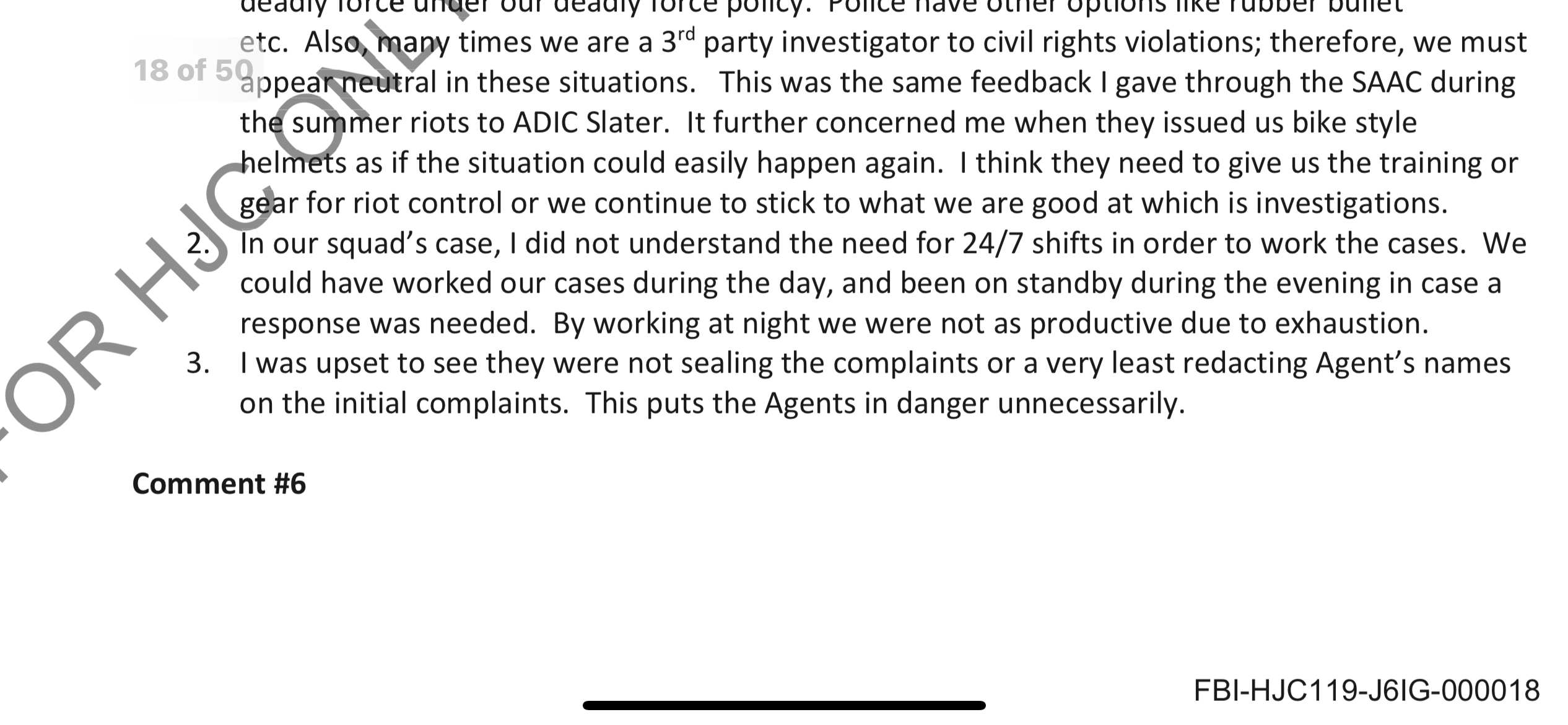 274 FBI agents were present on January 6th