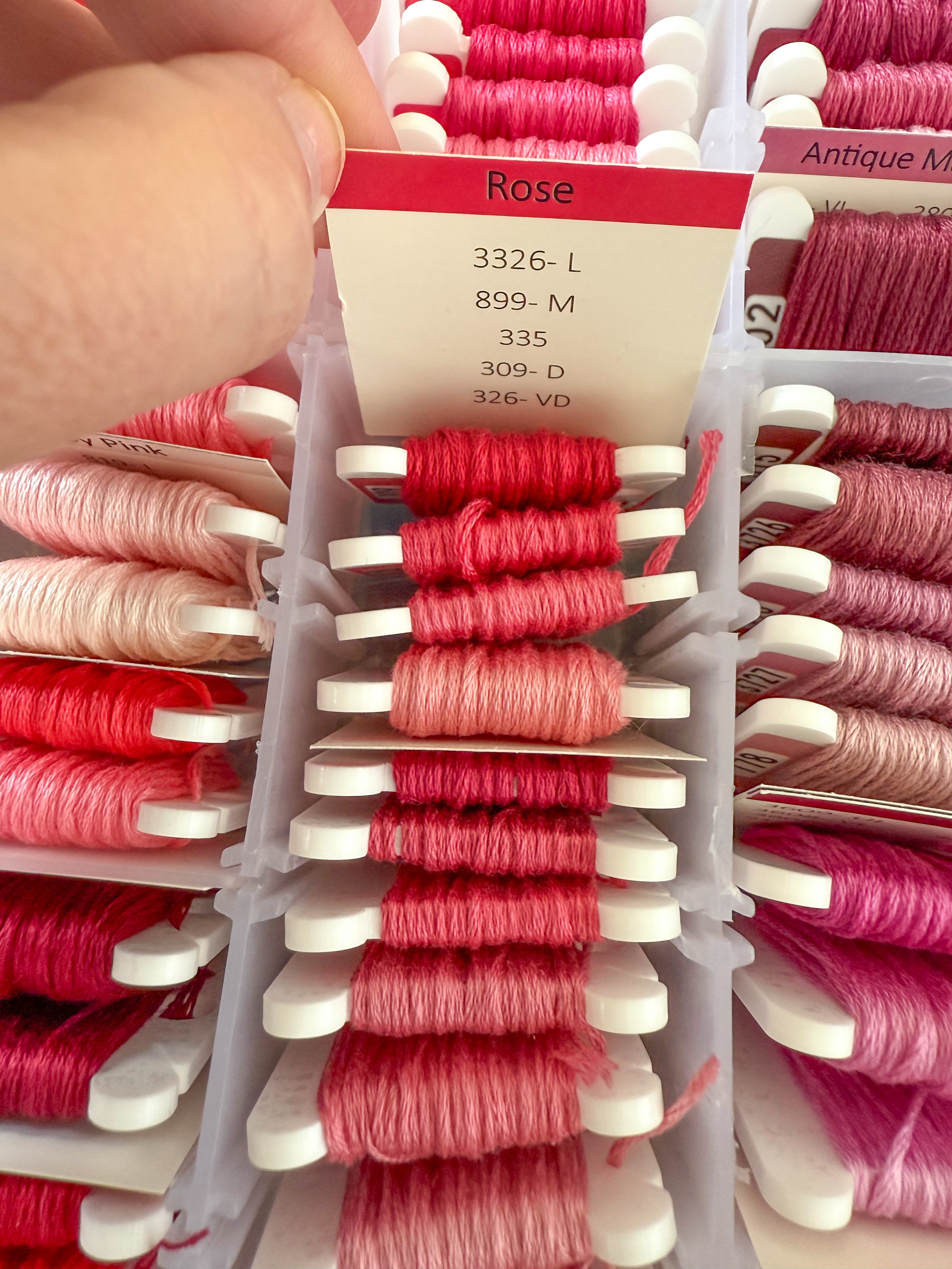 How I Organize My Embroidery Floss Collection
