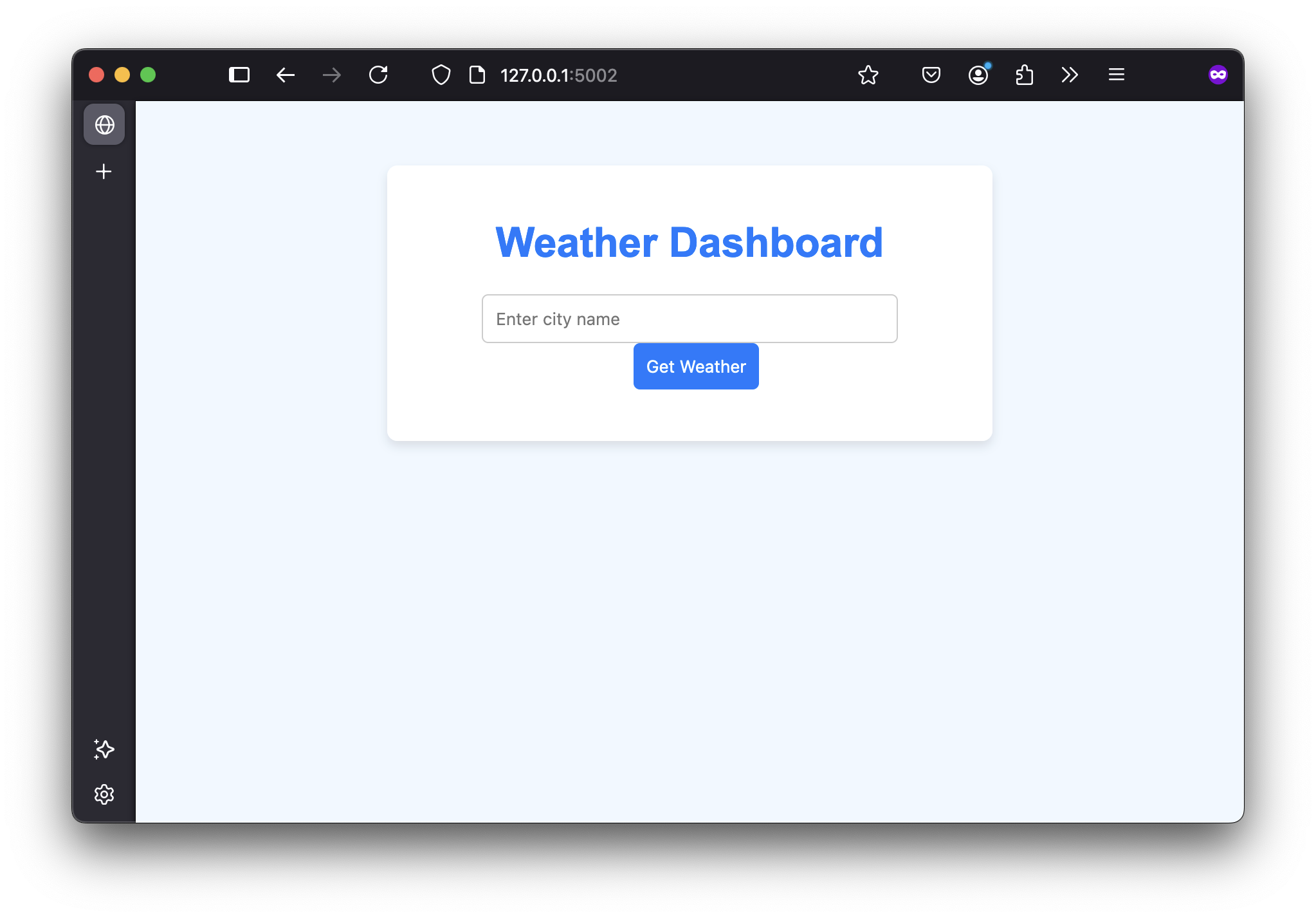 Build a Weather Dashboard with OpenWeather API and Flask