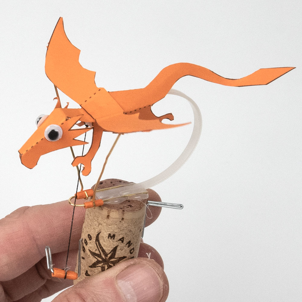 Tiny Cork Dragon - Rob Ives Workshop Notes