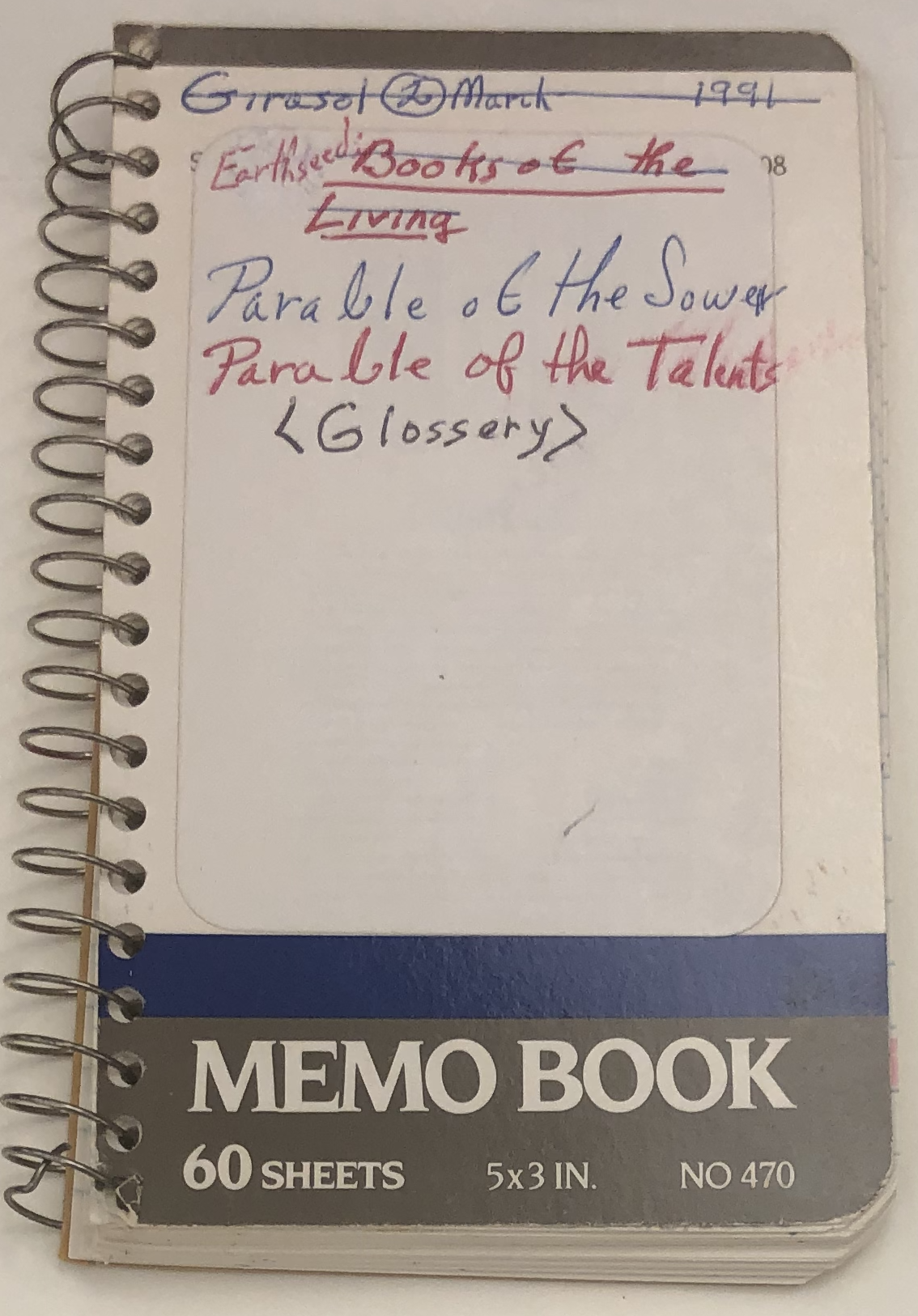 Re-Noted: Octavia Butler's "Essentials of Success"