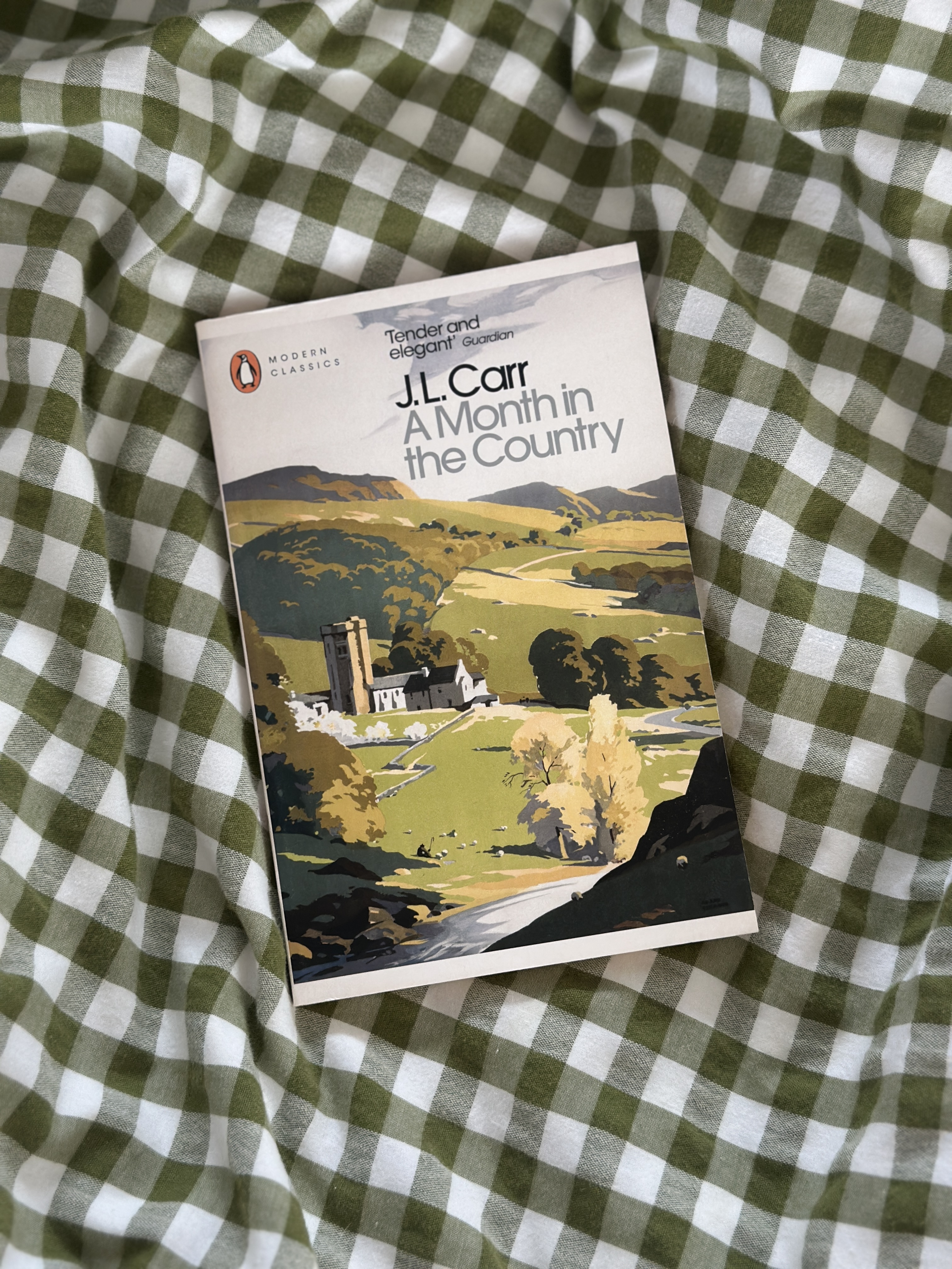 A Month in the Country by J.L. Carr - by Lucy Powrie