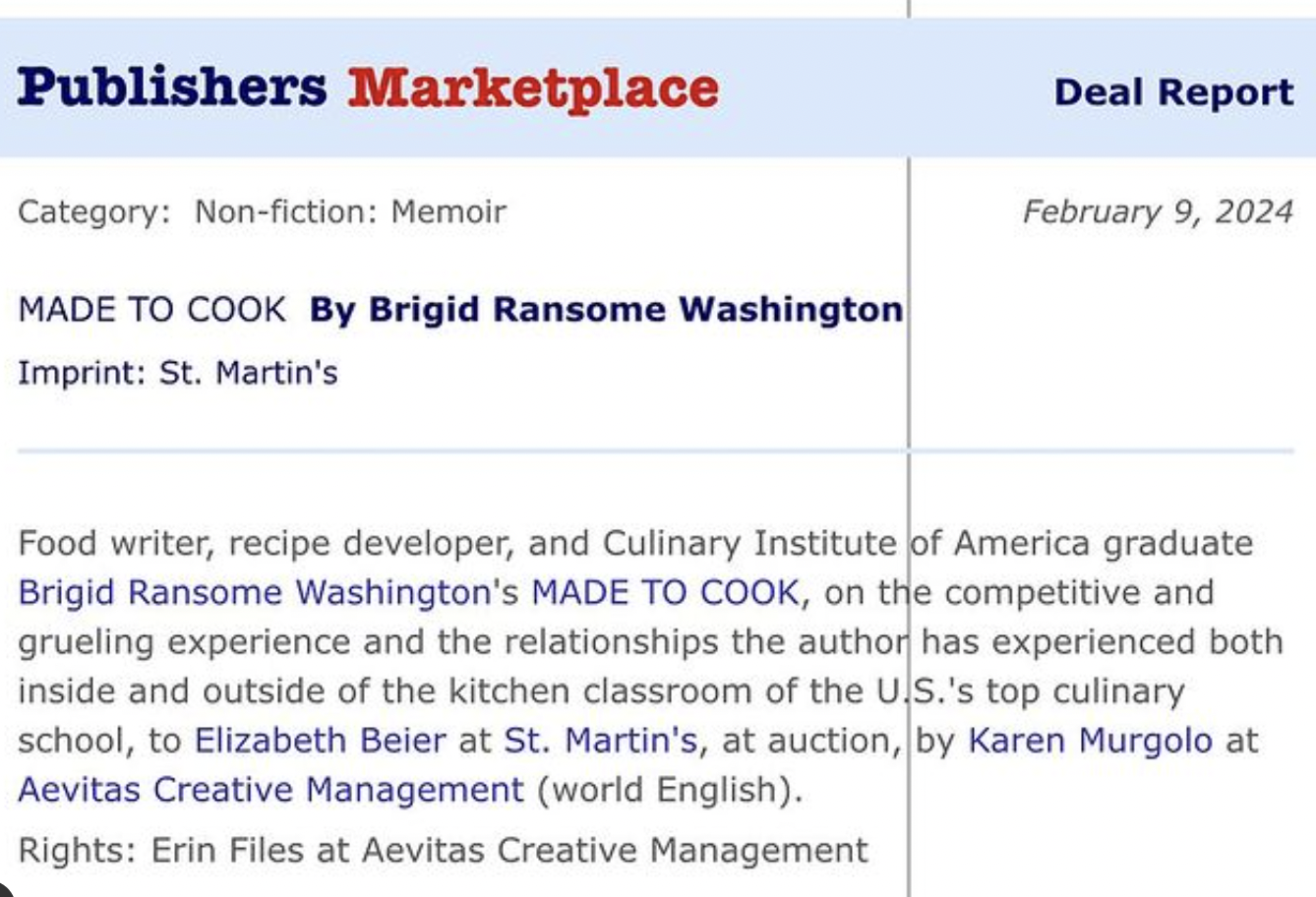 It's Chickpeas Again! (with Brigid Ransome Washington)