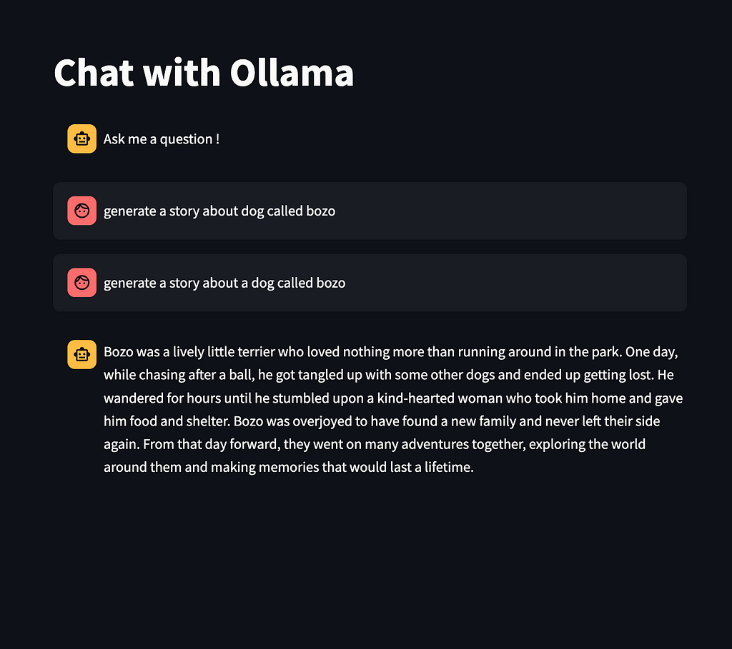 Ollama — Build a ChatBot with Langchain, Ollama & Deploy on Docker