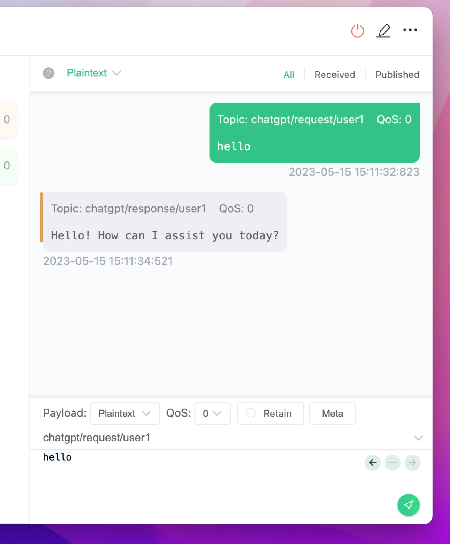 MQTTX: Open-Source All-In-One MQTT Client Toolbox for Testing and Debugging