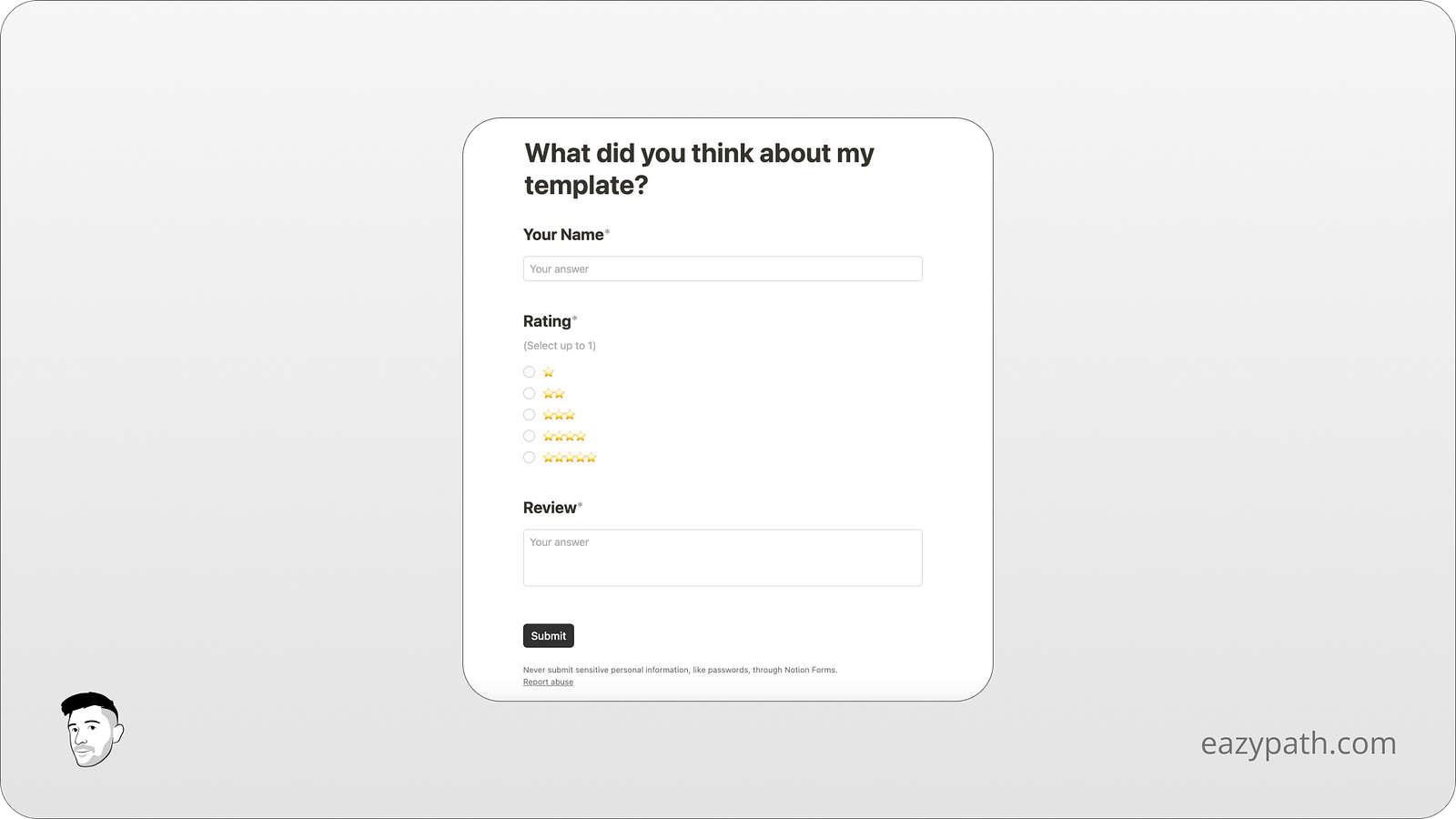 How To Create And Use Forms In Notion? - by Jean Remi