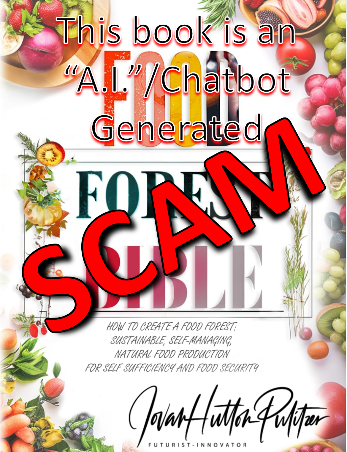 Gavin Mounsey on Substack: "Scam Alert : "Food Forest Bible: How to Create a Food Forest ...