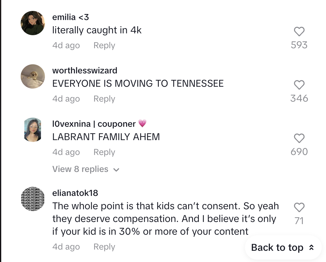 why are family vloggers moving from tennessee to california?