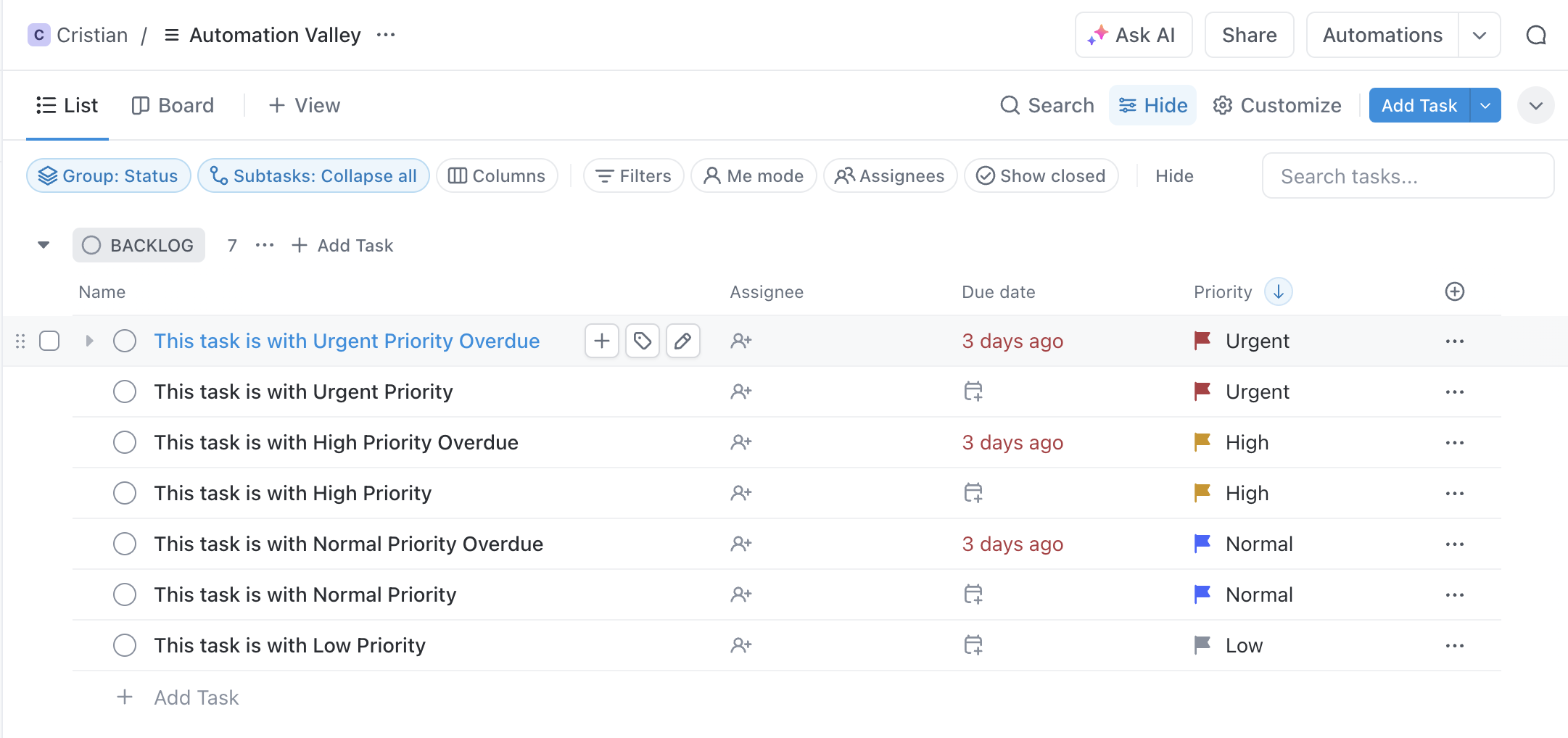 Let's Build Together - How to automatically update a Due Date in ClickUp