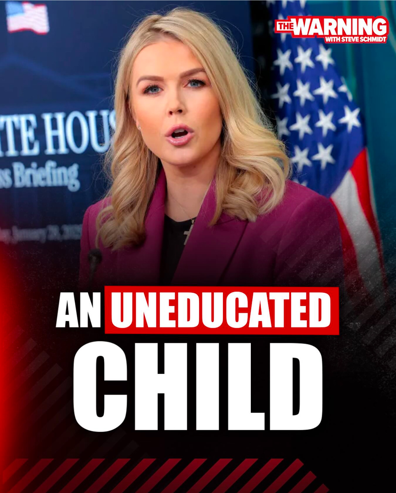 Steve Schmidt on Substack: "Trump’s young Eva Braun is an uneducated child. She should read more."