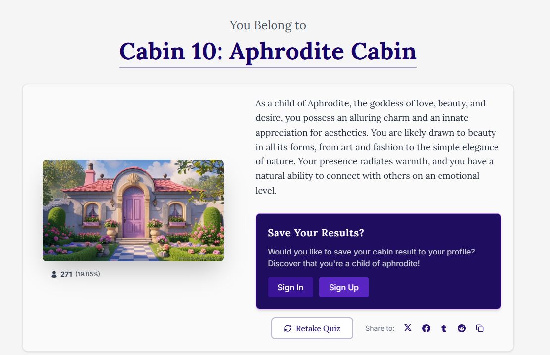 Find Your Percy Jackson Cabin and Godly Parent with This Fun Quiz!