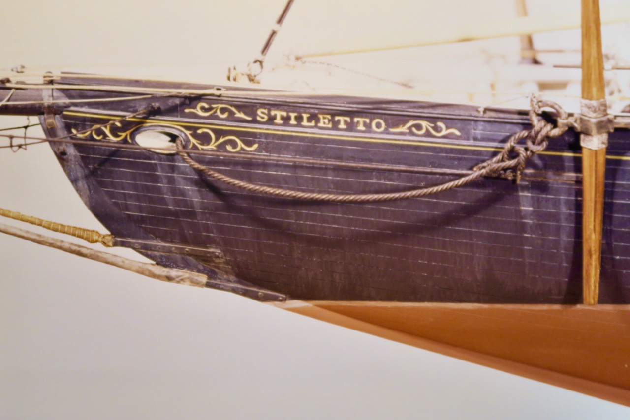 Erik Ronnberg, Jr., model ship builder - by Amy Allen