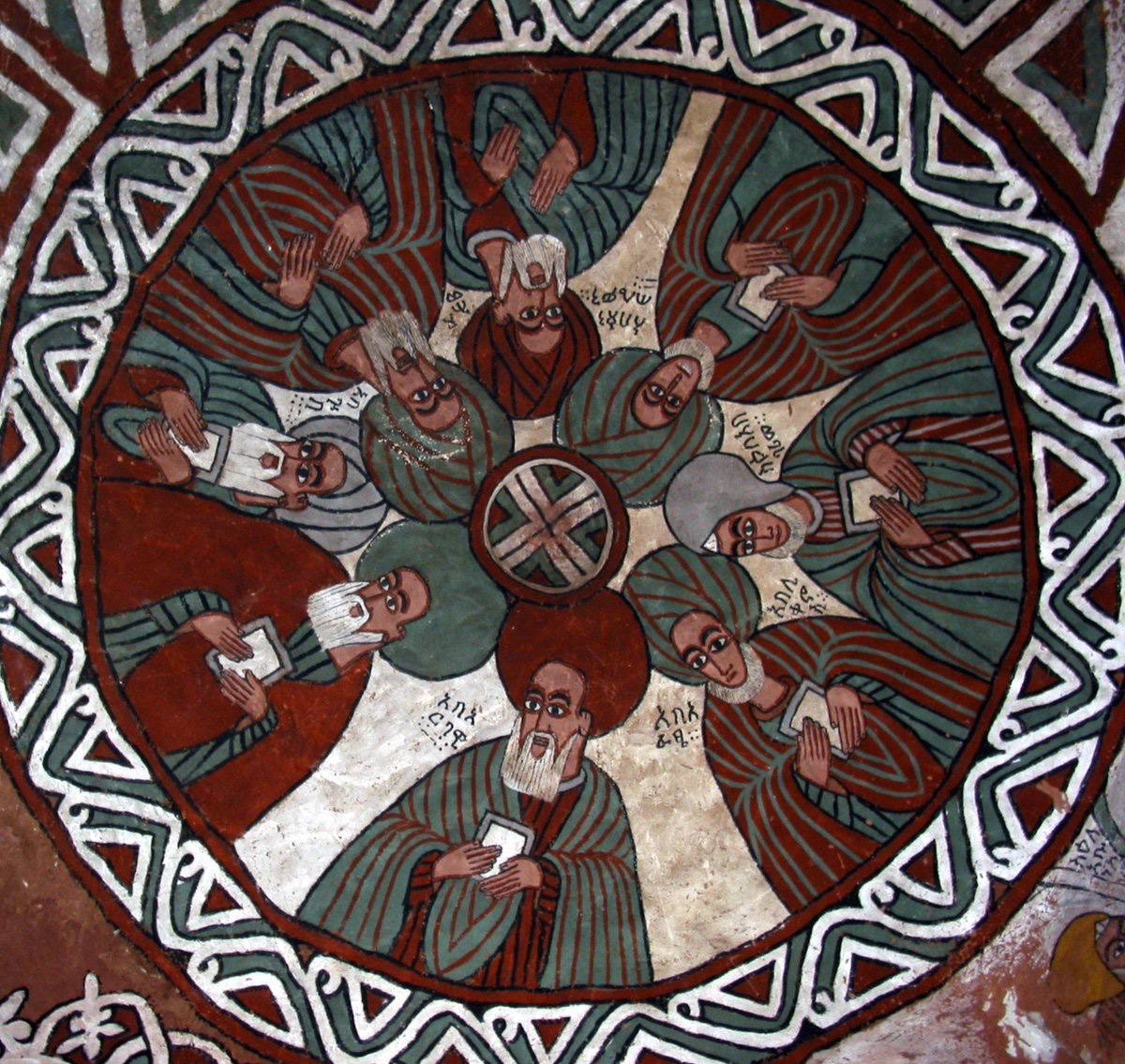 the Nine Saints - by sybillum - ☩ скꙮ҄мра́хъ хрⷭ҇та̀