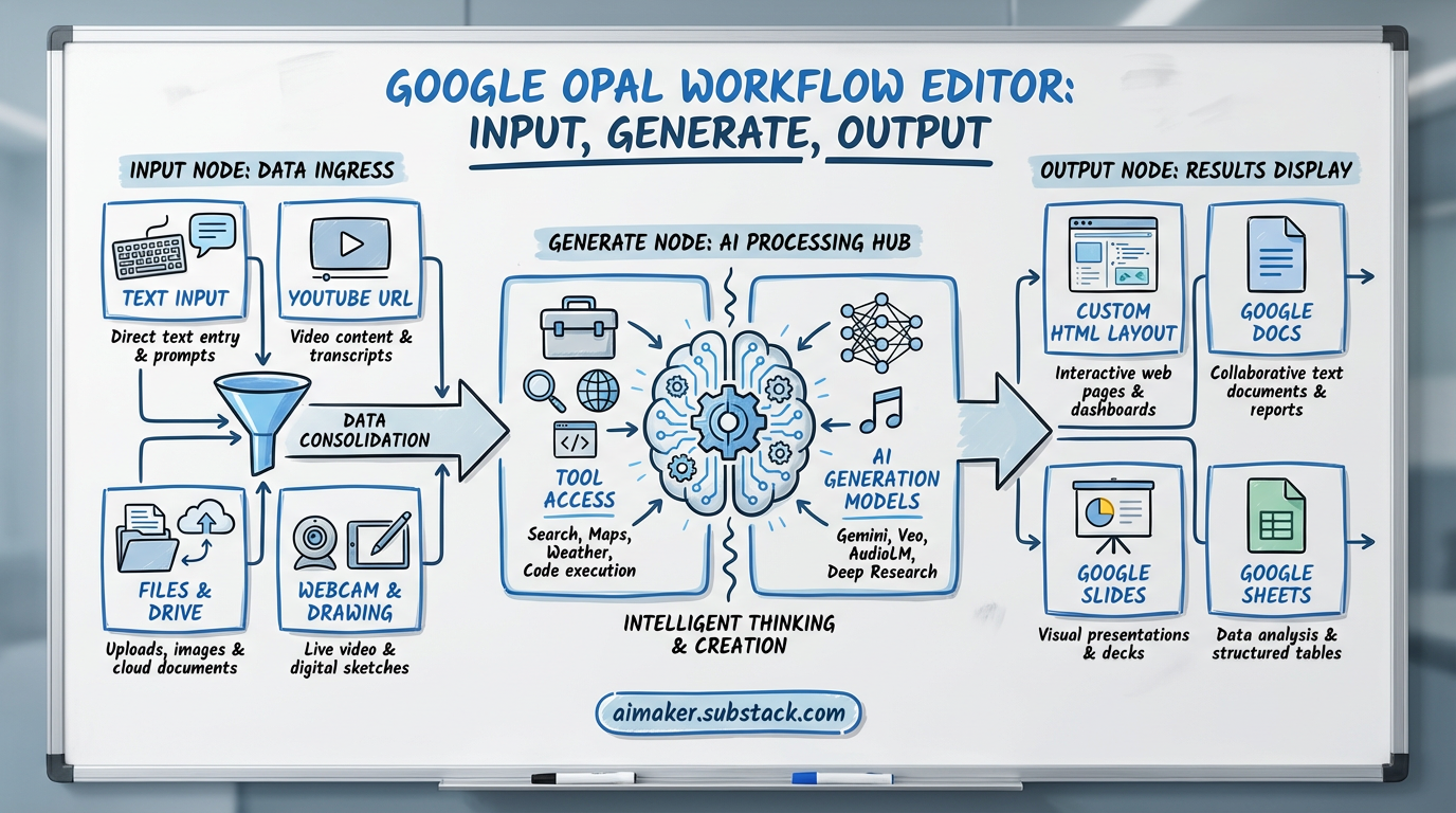 How to Build Custom AI Tools in Minutes: My Google Opal Workflow Full Guide