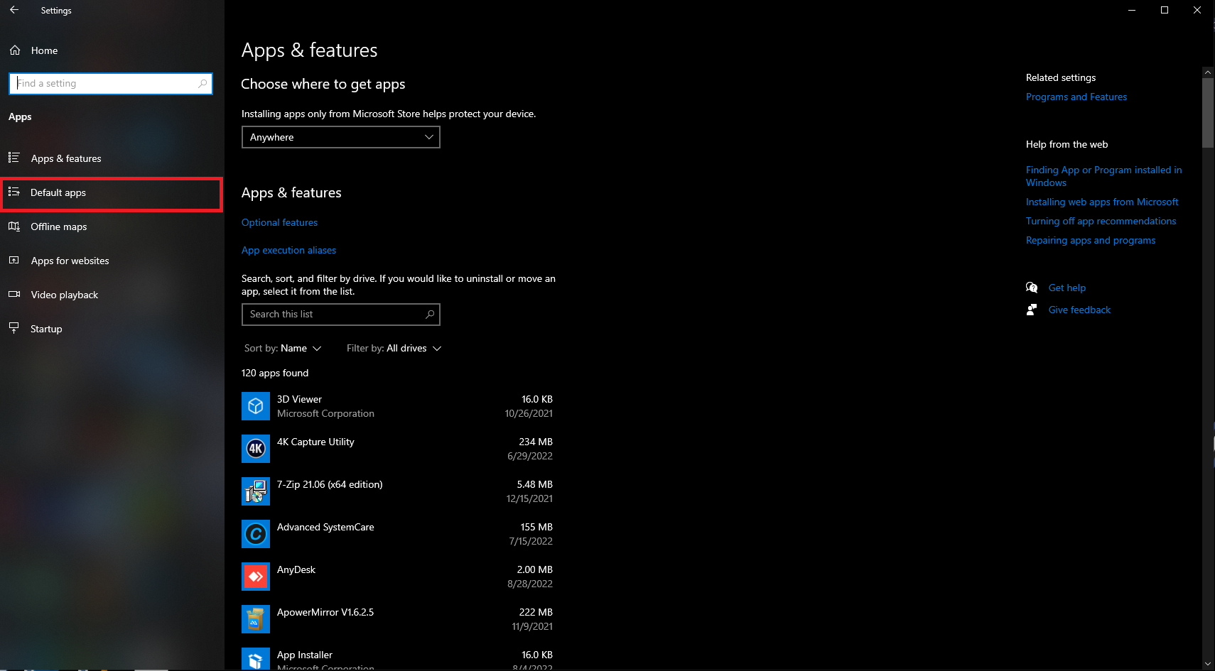 Quick Tip: Removing Apps and Programs in Windows 10