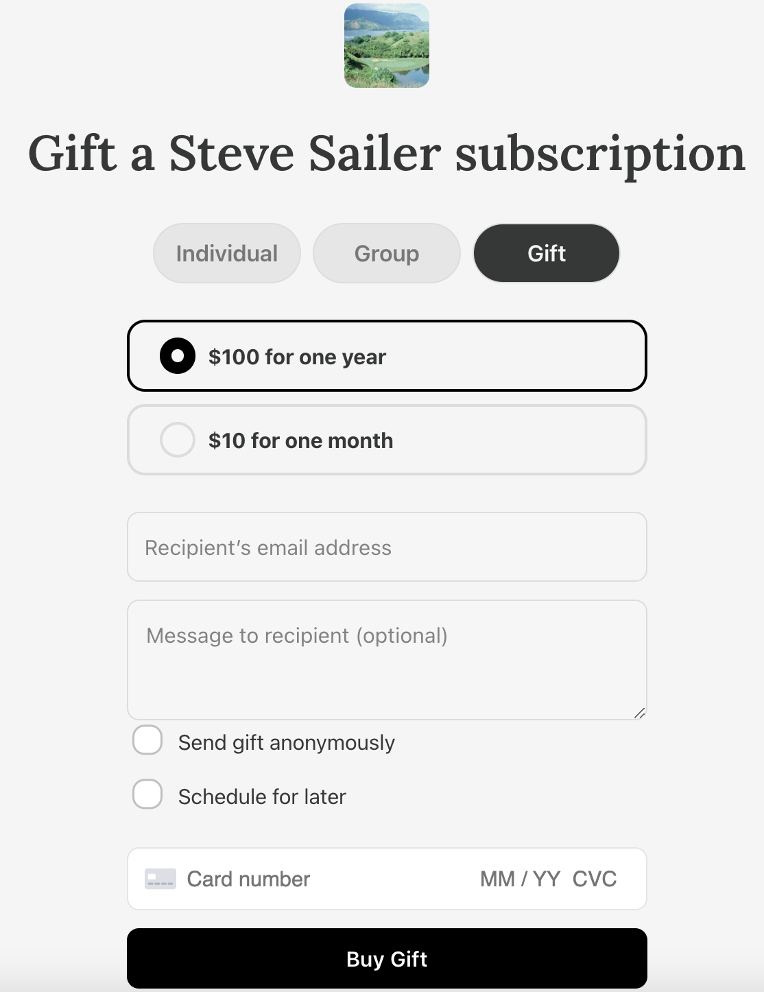 How to give a subscription to my Substack - Steve Sailer