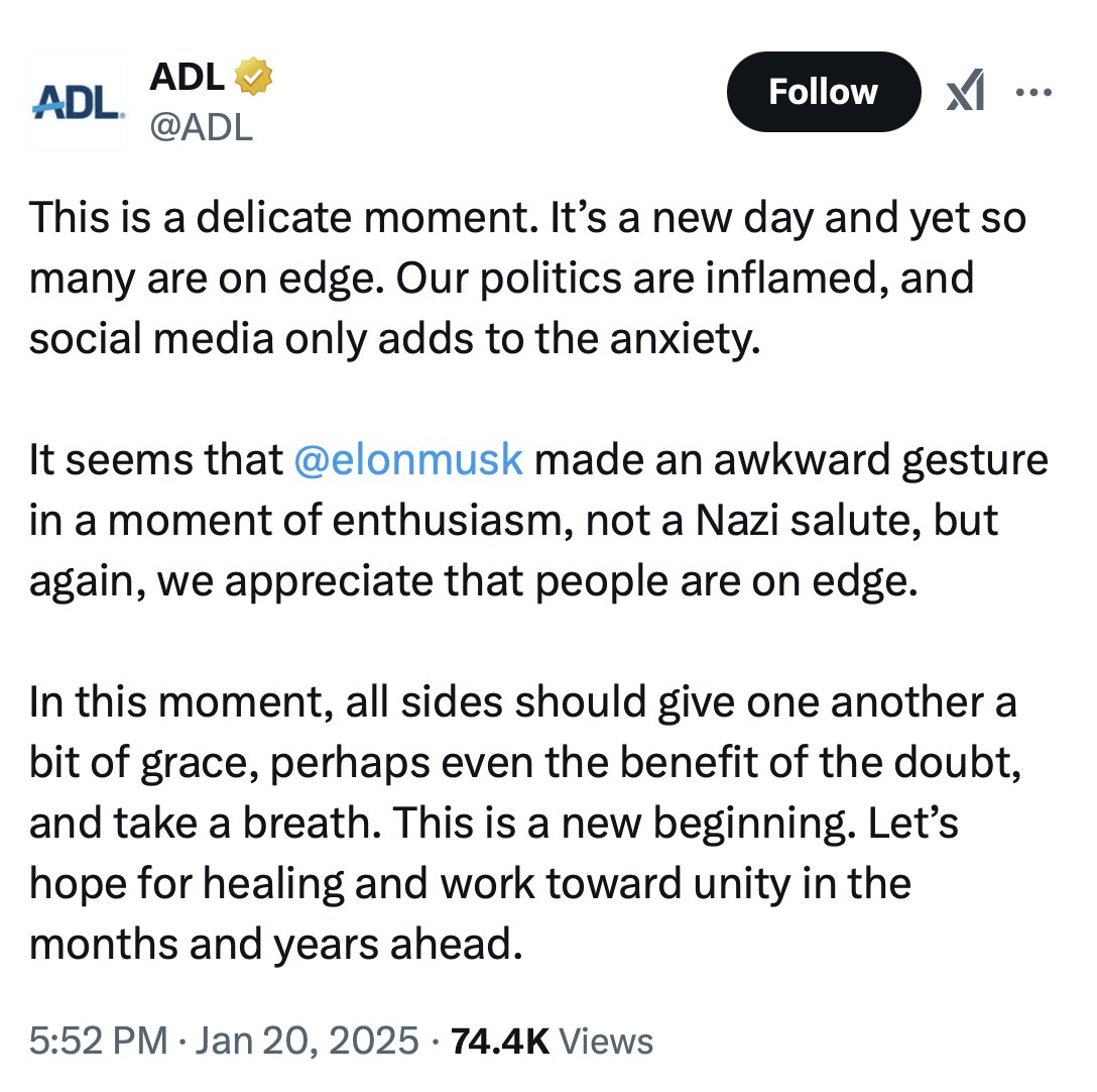 Joe Mayall on Substack: "Incredible."