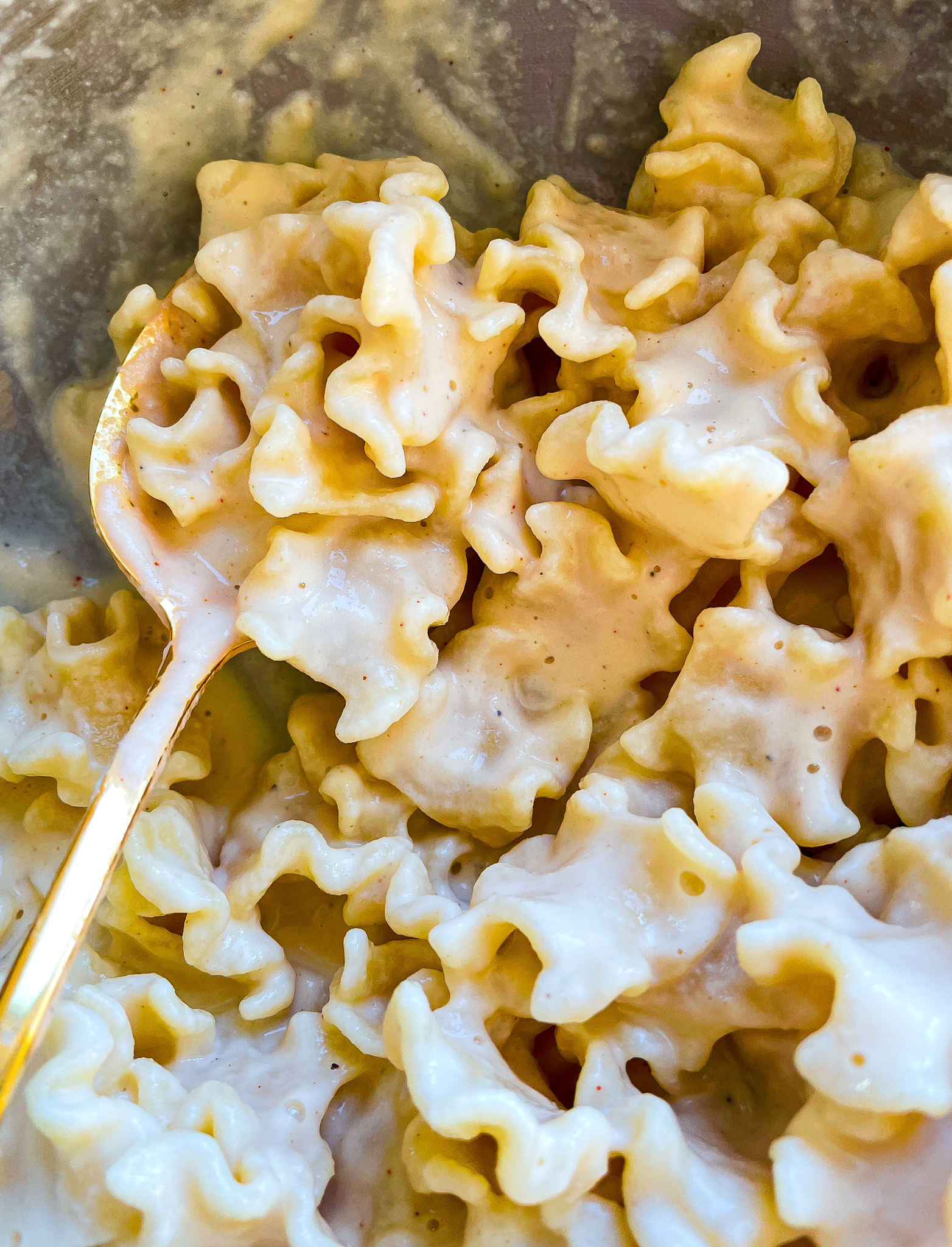 creamy cauliflower pasta - by Meryl Feinstein