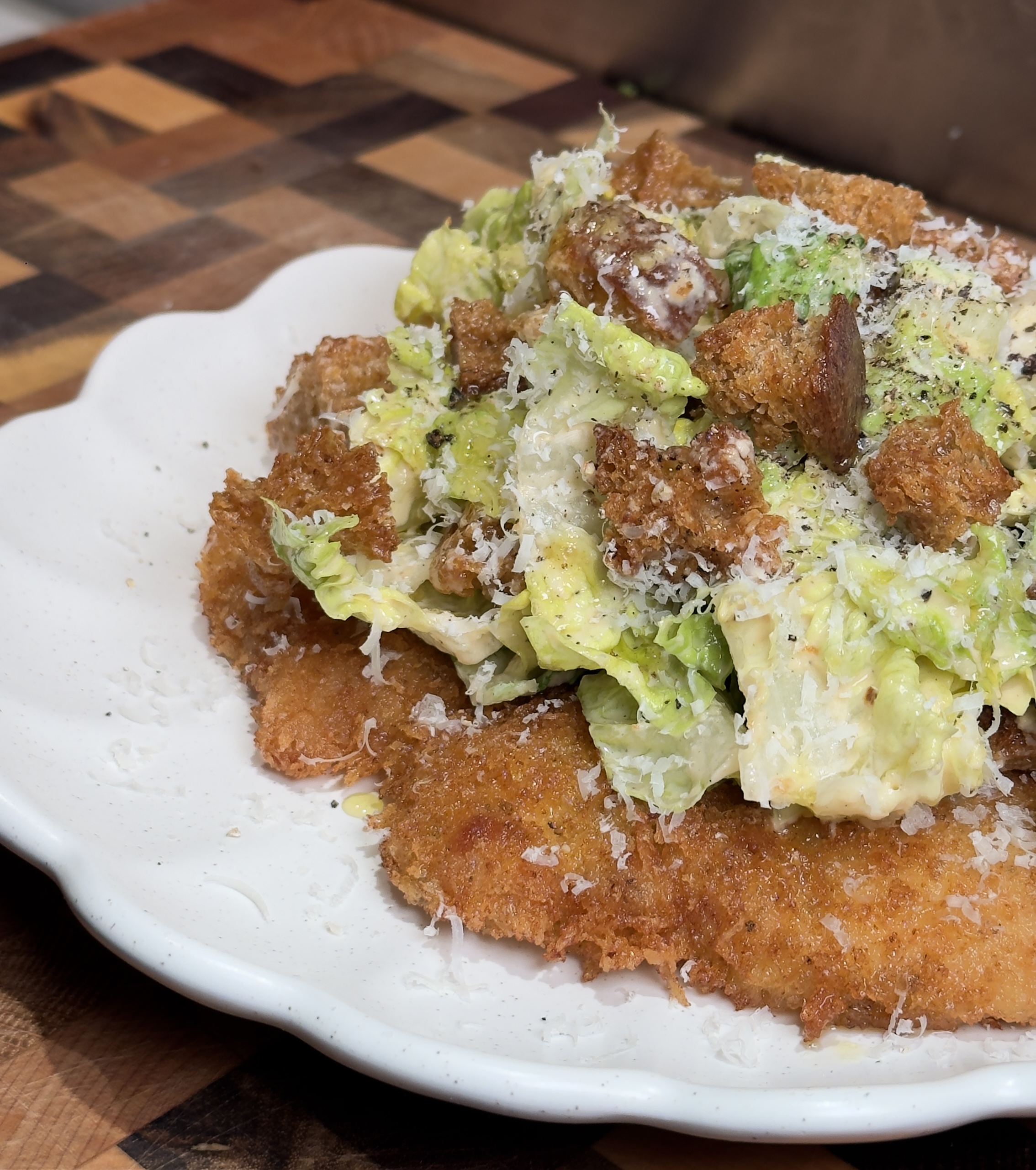 Crispy Chicken Caesar: a recipe - Notorious Foodie