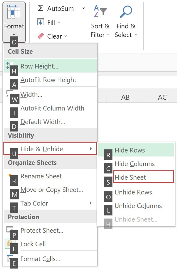 How to hide sheets in Excel [3 methods] - by Radu