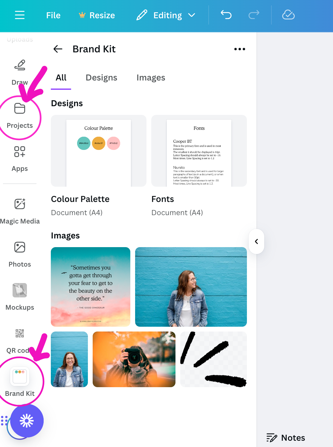 Create a DIY Brand Kit in the Free Version of Canva
