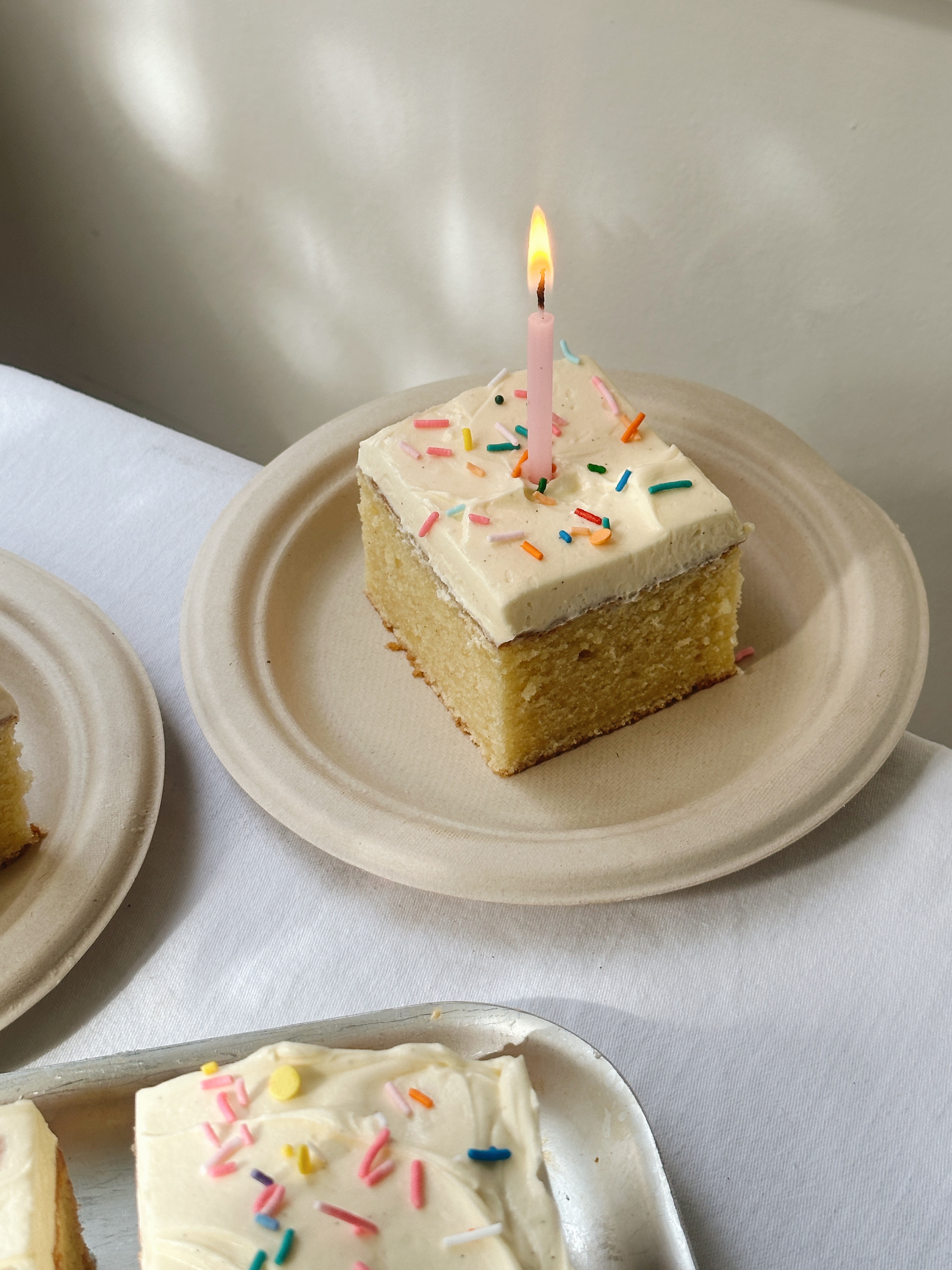 Very Vanilla Birthday Cake - by Benjamina Ebuehi