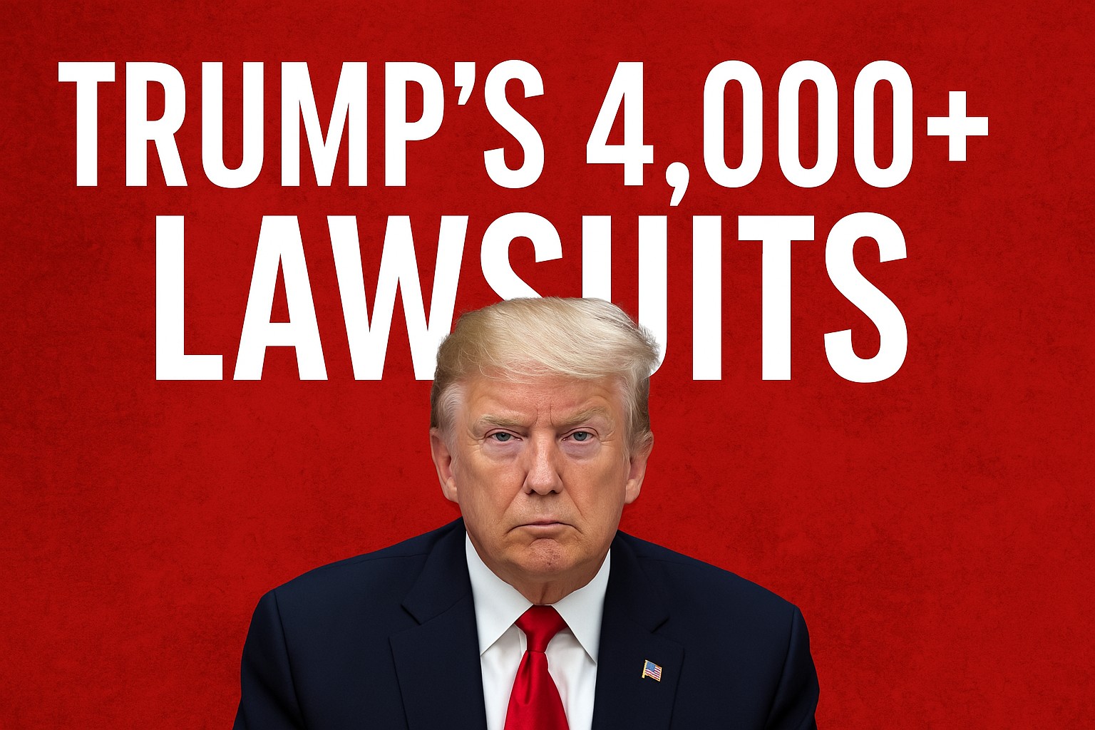 Donald Trump’s 4,000+ Lawsuits: A Legal History in Perspective
