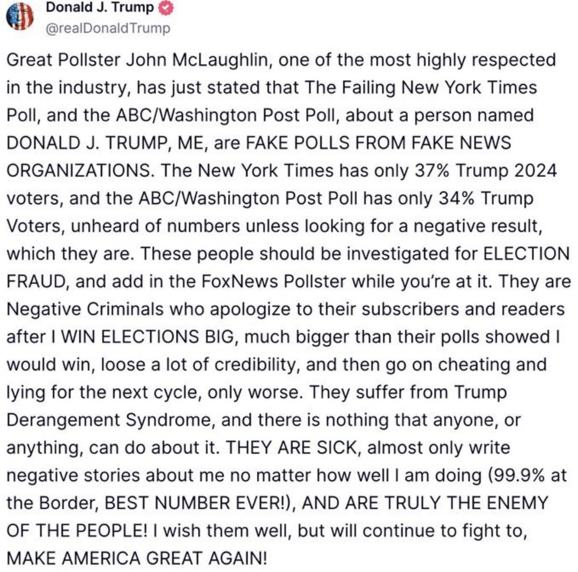 Andrew Sullivan on Substack: "It’s worth repeating the truth that is ...