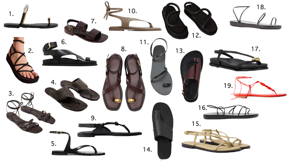 The Edit: Summer Shoes - by Taylor Barnett and Giulia C.