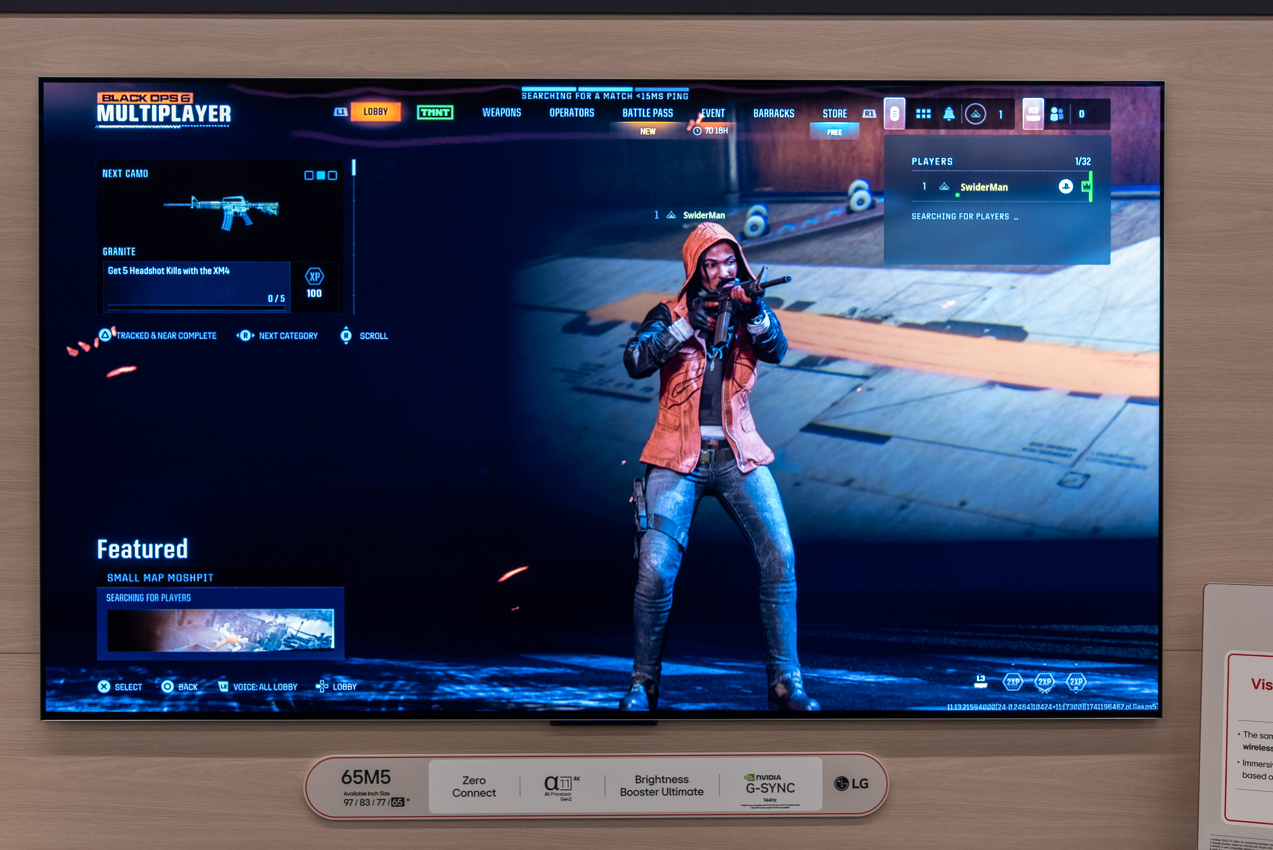 LG M5 OLED evo hands-on review: the best wireless gaming TV we’ve used