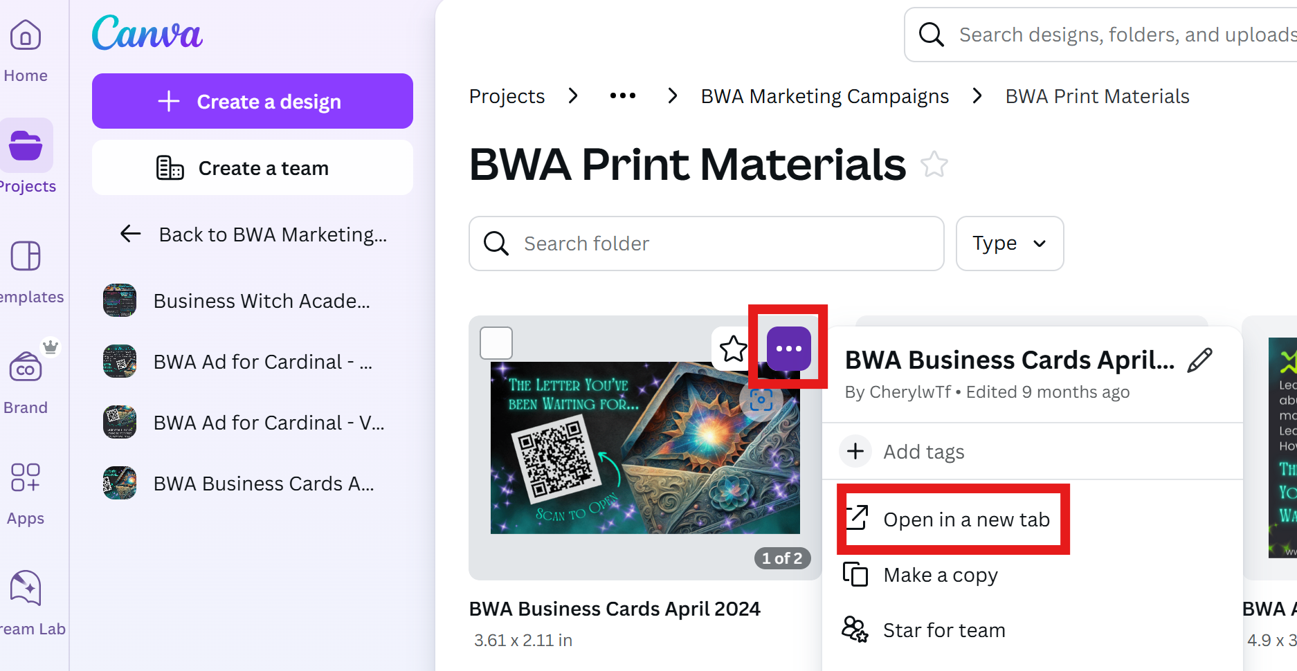New Canva Feature: How to Set "Open in New Tab" as your Default ...