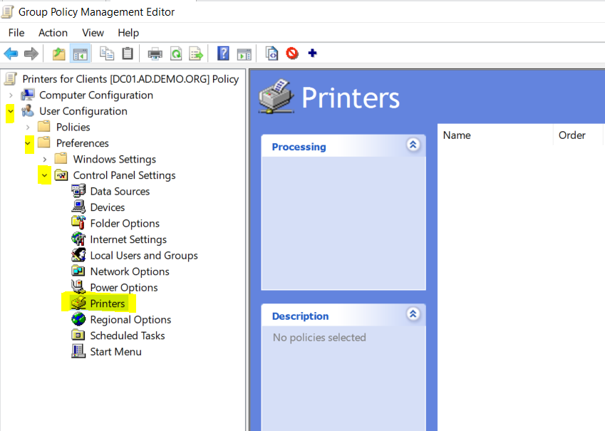 Deploying Printers in AD by GPO - by Bill Sanders