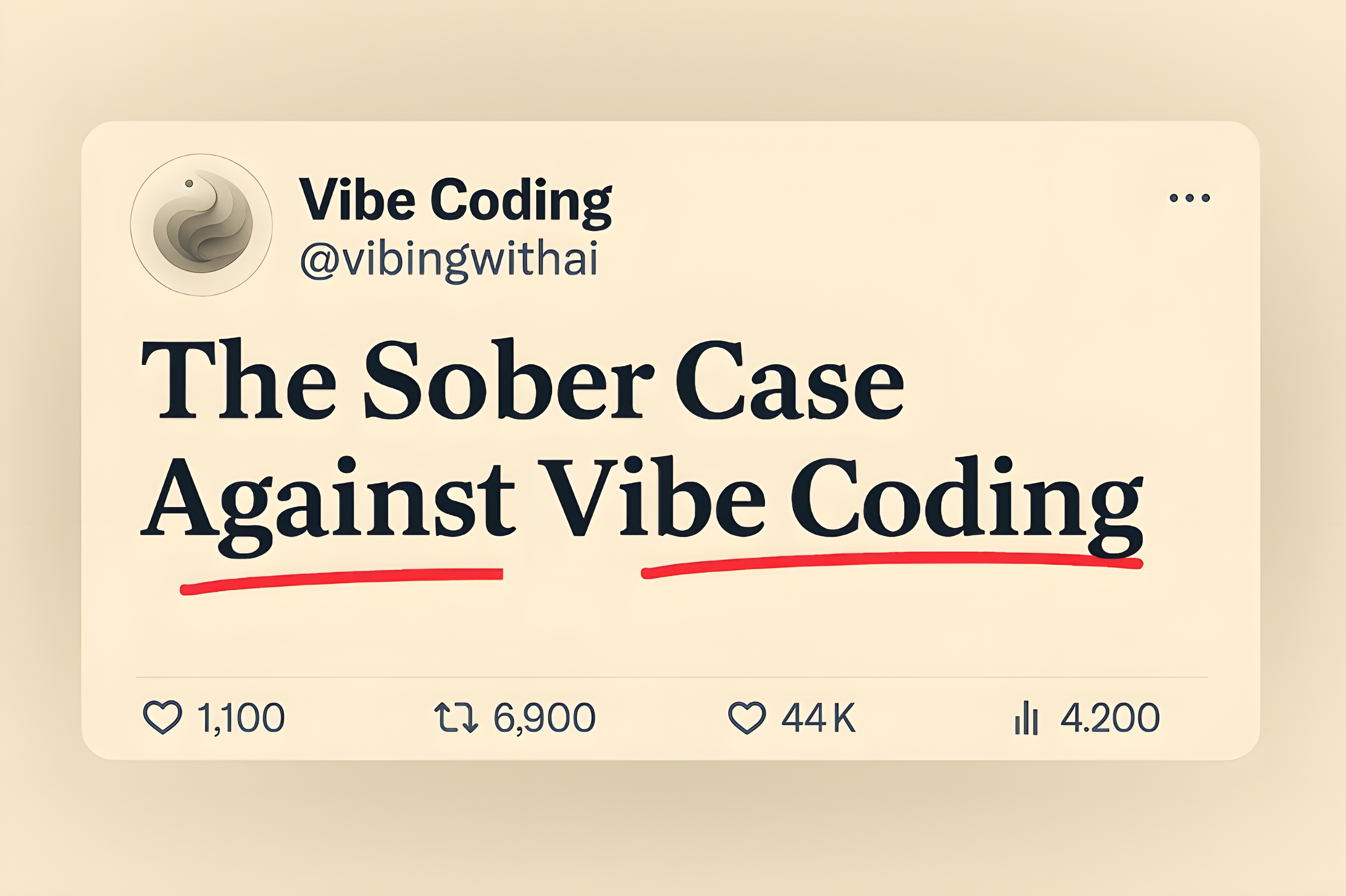 The Sober Case Against Vibe Coding — 50 Risks Vibe Coders Can’t Afford ...