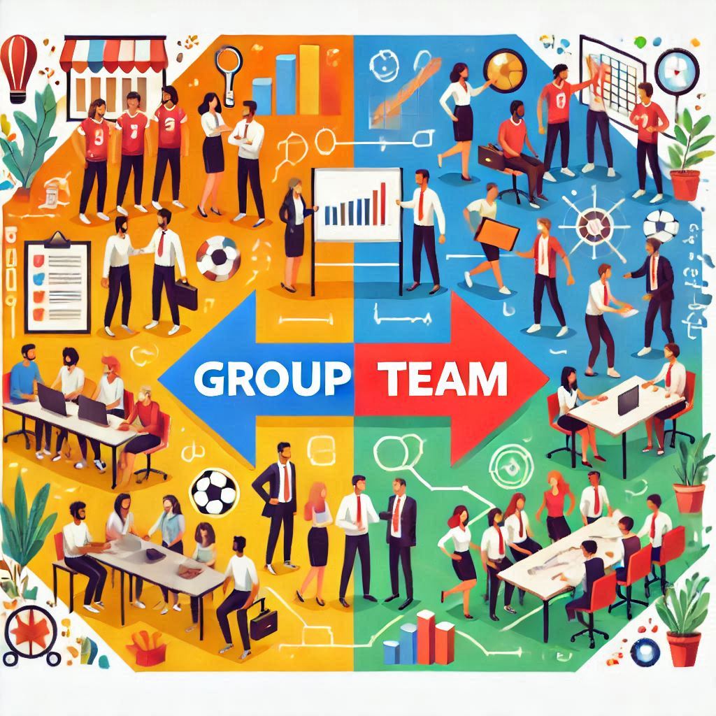Understanding the Difference Between a Group and a Team