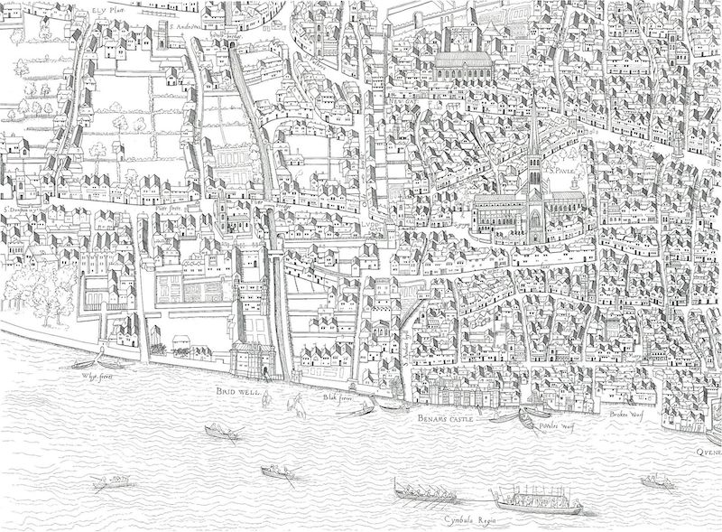 London's Oldest Map, Now in Colour: Part 2
