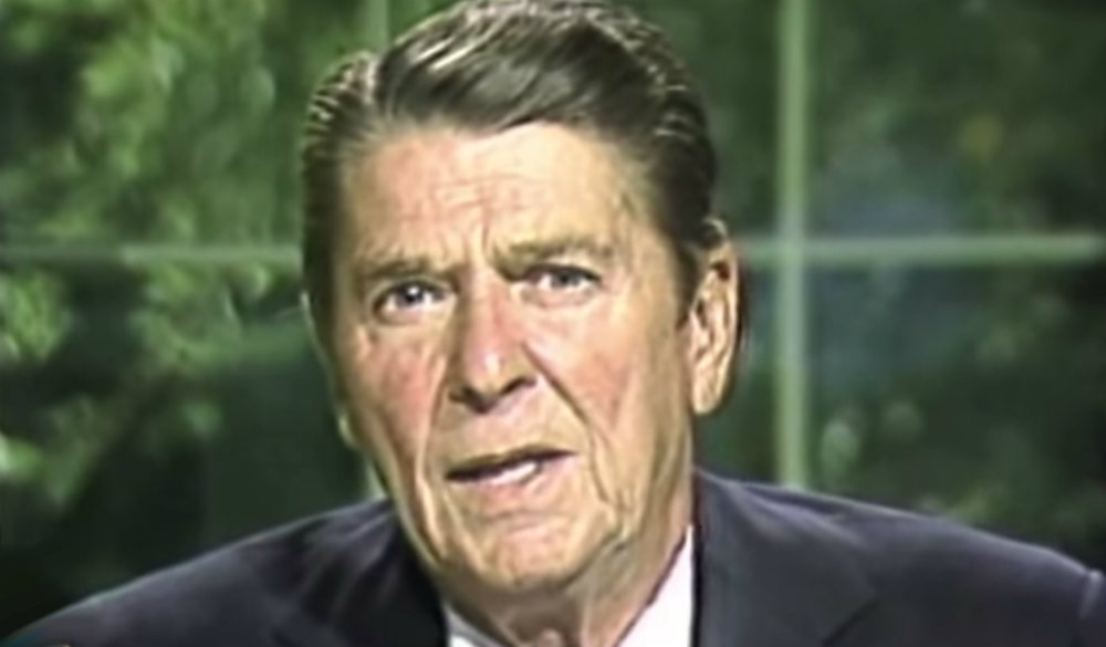 Andy Borowitz (@borowitzreport): "Ronald Reagan, the Republican who kickstarted the massive ...