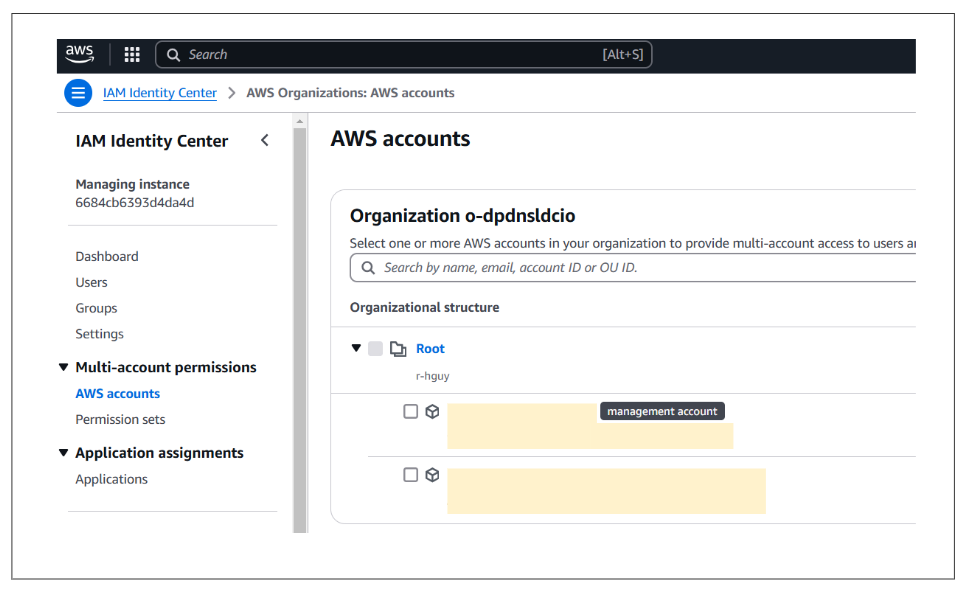 Manage User Access to AWS accounts Using AWS IAM Identity Center
