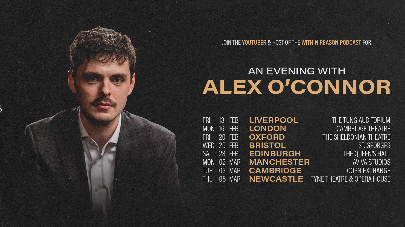 UK Tour Ticket Presale - Alex O'Connor